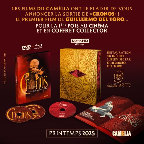 Cronos (1993) de Guillermo del Toro en coffret 4K Ultra HD Blu-ray au ...