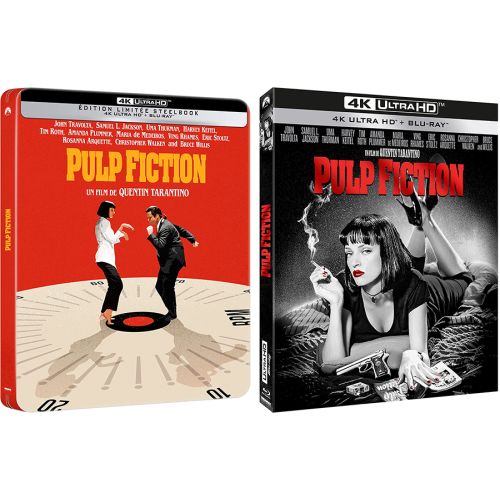Maj Précommandes Pulp Fiction 1994 En 4k Ultra Hd Blu Ray Le 7